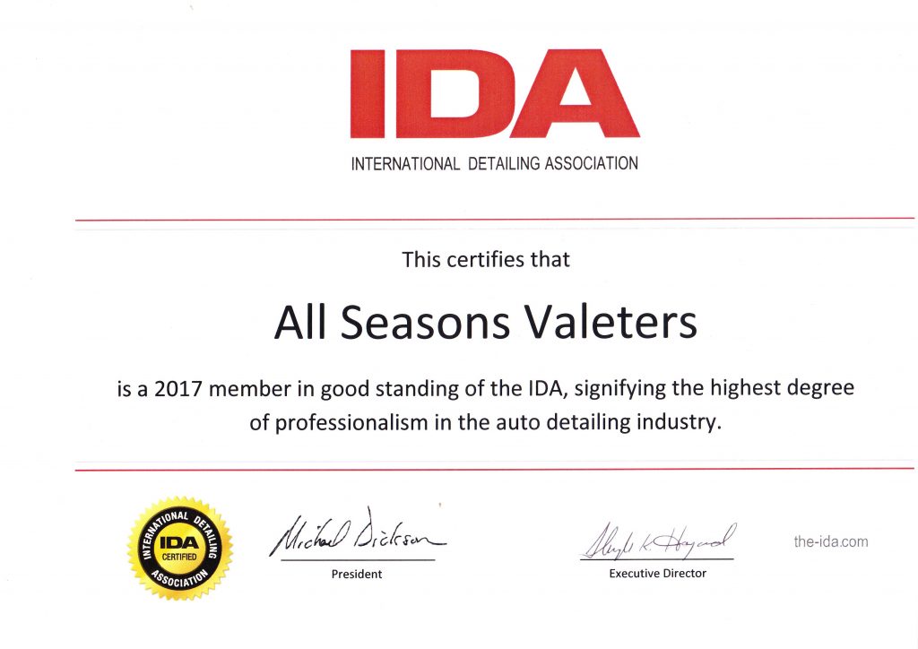 Get The Best Possible Car Detailing Services From All Seasons Valeters ...